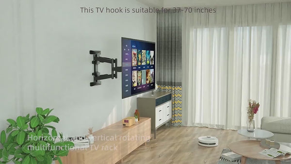 32 to 70 LED TV Wall Mount Supports Vertical Screen Rotation Swivel ...