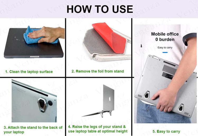 Ergonomic Laptop Stand for All Devices – GADGET WAGON