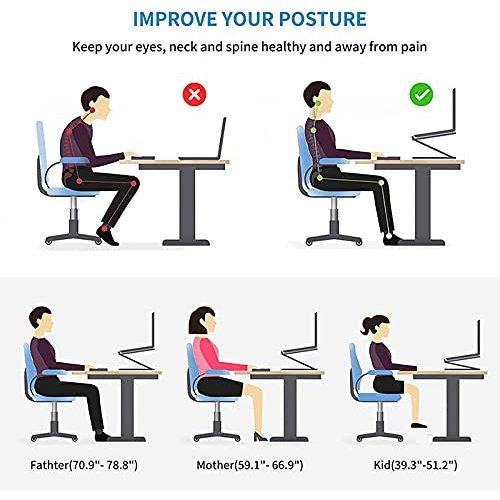 Ergonomic Laptop Stand Riser with Heat Vent Angle and Height | Improve ...
