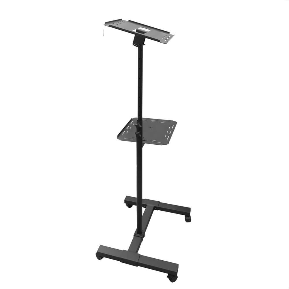 Laptop & Projector Cart trolley with wheels Projector Stand Rolling ...